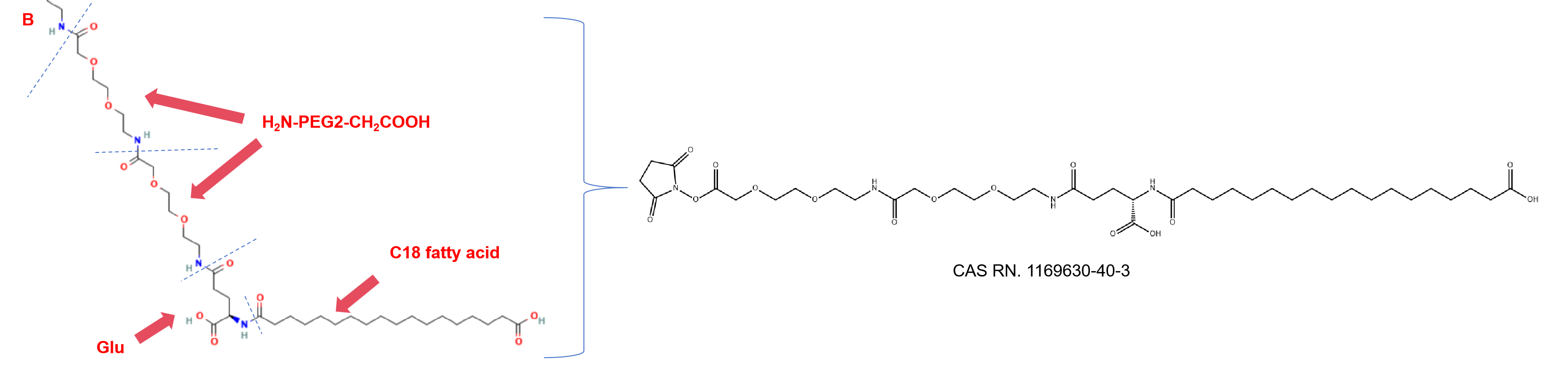 Cas No. 1169630-40-3, Semaglutide side chain - Buy CAS No. 1169630-40-3 ...